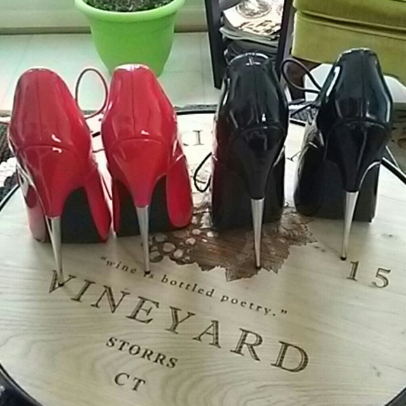 Pleaser | Shoes | Pleaser Scream Fetish Heels 2 Pairs | Poshmark
